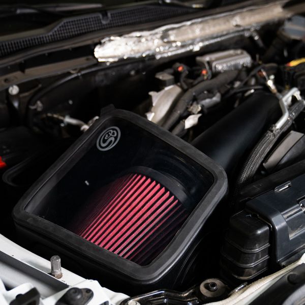 S&B FILTERS 75-5136 COLD AIR INTAKE (2020-2022 DURAMAX L5P) – Black ...